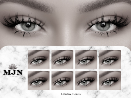 Second Life Marketplace - [MJN] Big Bang Lashes {DEMO}